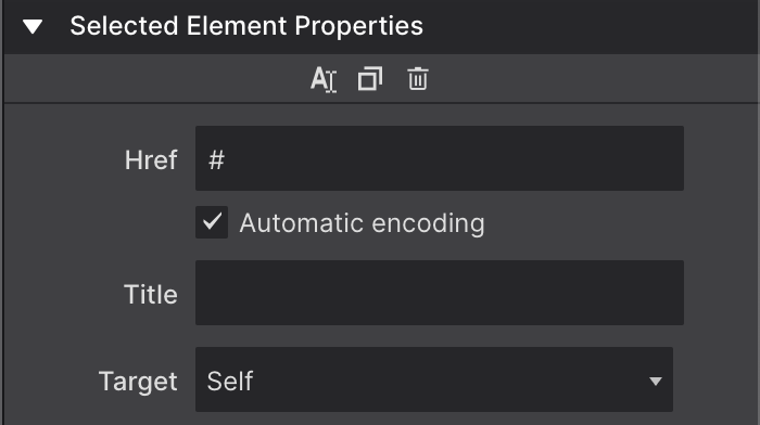 Content Pane Elements